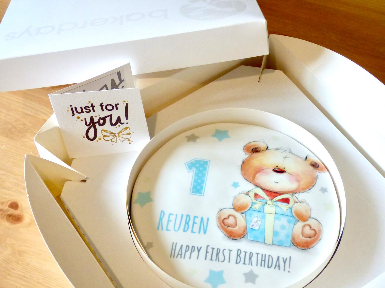 Reuben’s First Birthday: Calamity & Cake – Honestly, Becky!