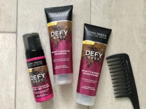 Grey, Be Gone! | Review of the Defy Grey Haircare Range by John Frieda ...