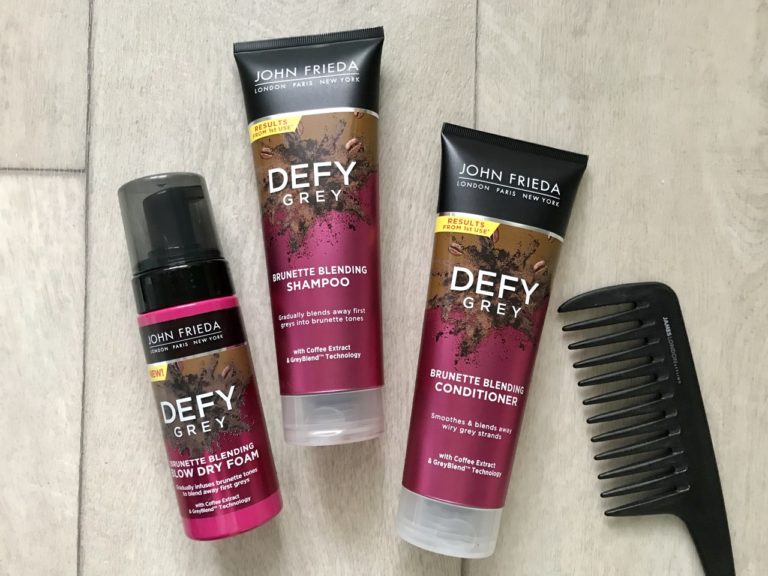 Grey, Be Gone! | Review of the Defy Grey Haircare Range by John Frieda ...
